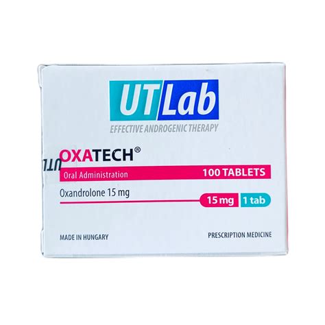 Oxandrolona Utlab 15mg 100 Comprimidos