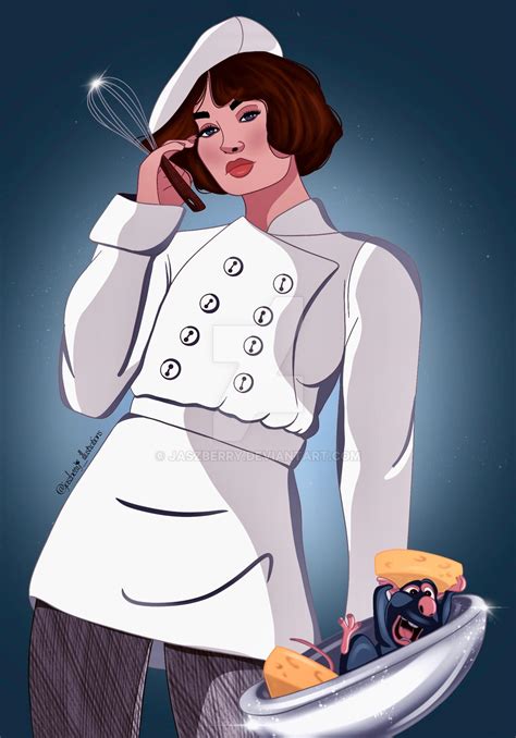 Ratatouille Chef Colette Tatou By Jaszberry On Deviantart