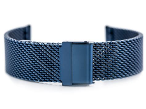 Bransoleta Pacific M Siatka HQ Granatowa Mm Blue Accessories Bracelets Tayma The