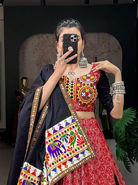 New Navratri Garba Lehenga Choli For Women Ready To Wear