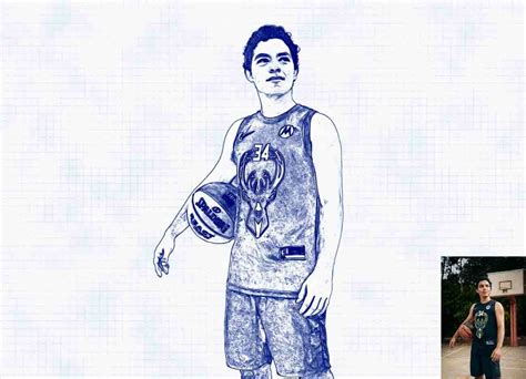 Sketch Blueprint Effect Photoshop Action Filtergrade