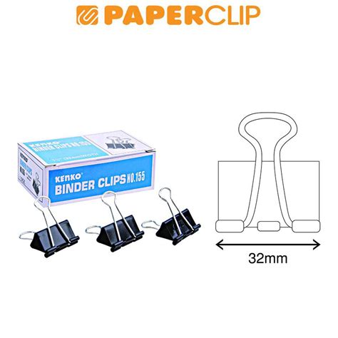Jual Clip Binder Kenko 155 Box Shopee Indonesia