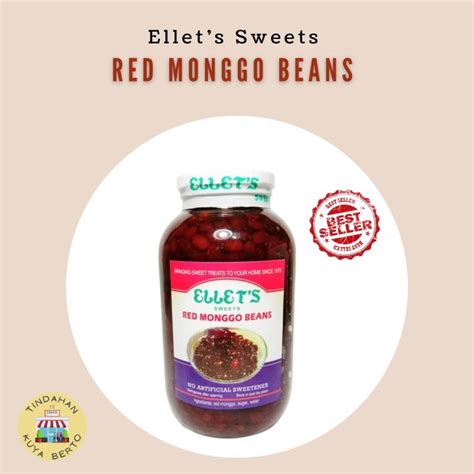 Ellets Sweets Red Monggo Beans 1000grams Lazada Ph