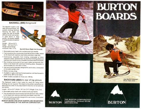 1977 Vintage Burton Experimental Prototype Snowboard Vintagewinter