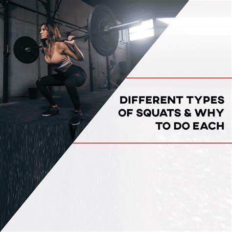 Different Types Of Squats And Why To Do Each P Rehab