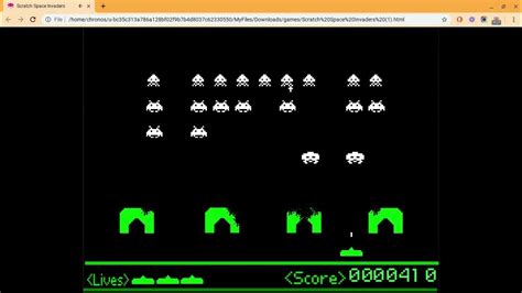 Scratch Space Invaders Youtube