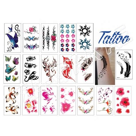 ΤΑΤΟΟ ΑΥΤΟΚΟΛΛΗΤΑ ΔΙΑΦΟΡΑ ΣΧΕΔΙΑ ΚΙΝΑΣ