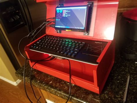 My First Cyberdeck Raspberry Pi