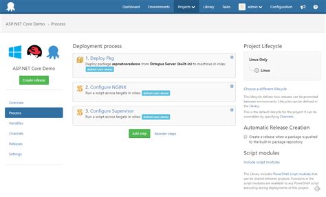 Deploying Asp Net Core To Linux Using Octopus Octopus Deploy