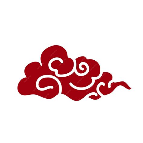 伝統的な雲青中国雲デザイン クリップアート ベクトル Premiumベクトル素材