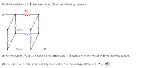 Physics Using Python To Solve The Resistor Cube Stack Overflow