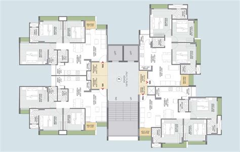 1510 Sqft 3 BHK Flat For Sale In Shilp Revanta Shela Ahmedabad