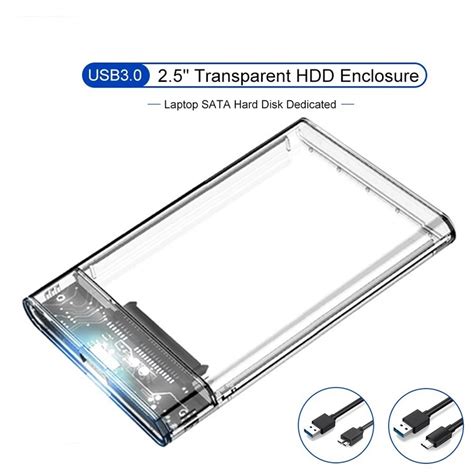 External Hdd Hard Disk Case Usb 3 0 Hdd Enclosure Shopee Philippines