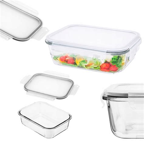 Pojemnik szklany do przechowywania żywności z uszczelką Altom Design 1 5 l 0203018495 Cena