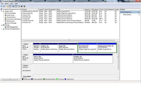 windows 7 disk 2 external hard disk is unknown not initialized