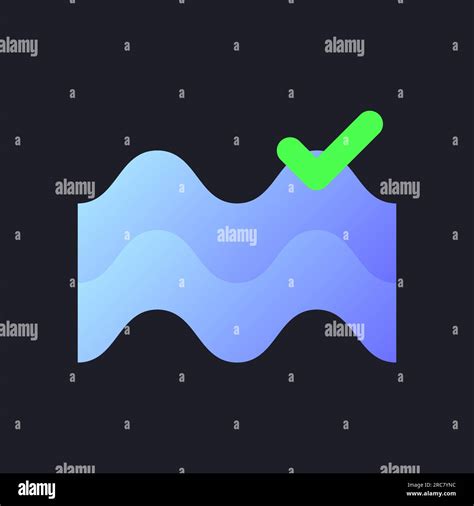 Float Effect Applying Flat Gradient Fill Ui Icon For Dark Theme Stock Vector Image And Art Alamy