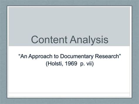 07 Content Analysis Pdf