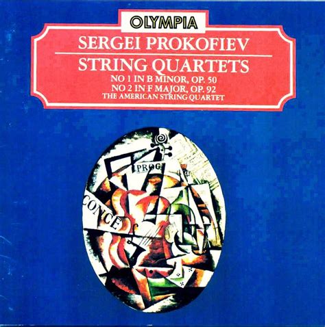 Sergei Prokofiev String Quartets Nos 1 And 2 1 Quartet No 1 In B