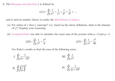 solved the riemann zeta function zeta is defined by zeta