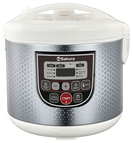 Купить Мультиварка Sakura SA-7753W белый, серебристый в Алматы ...