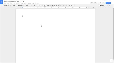 Voice Typing In Google Docs MrAdamPE