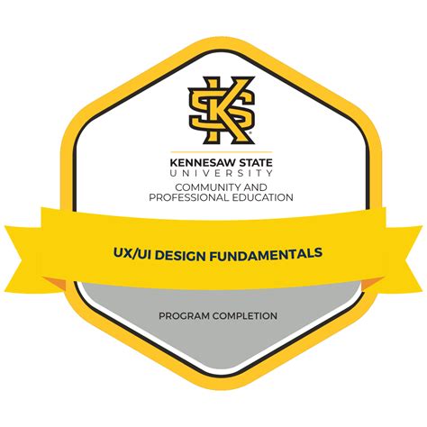 Ux Ui Design Fundamentals Ksu Credly