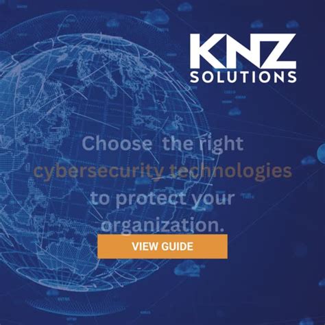 Knz Solutions Inc On Linkedin 🚨providing Cybersecurity Is No Longer