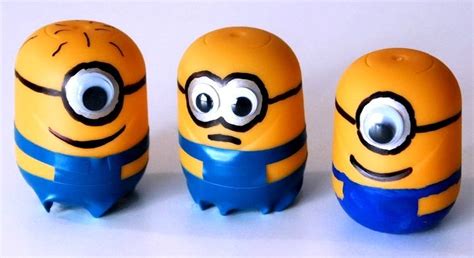 Игрушки из яиц от киндер-сюрпризов - 33 Поделки | Minion, Minions, Oeuf ...