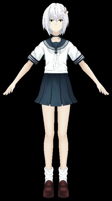 Suzushina Yuriko Fbx 3d Model By Azureberylblue On Deviantart
