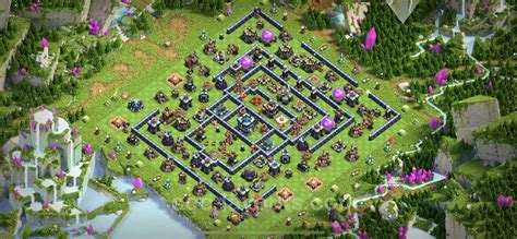 Best Anti 3 Stars Base Th13 With Link Hybrid Town Hall Level 13 Base