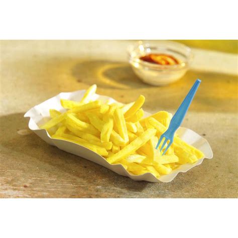 Papstar Pappschalen 11265 pure aus Pappe für Pommes 20 x 10 5cm 250