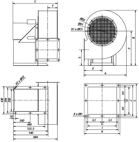Центробежный вентилятор Gfb Venture Industries