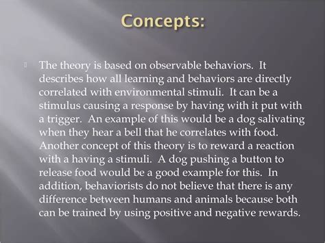 Behaviorism Learning Theory Ppt Behaviorism Learning Theory Ppt