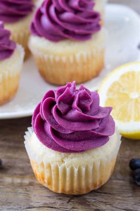 Lemon Blueberry Cupcakes
