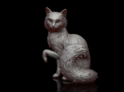 Stl File Cat 🐱・3d Print Model To Download・cults