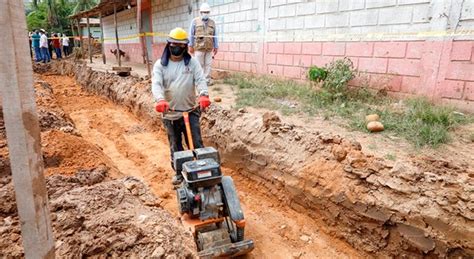 Loreto Mvcs Ejecuta 8 Obras De Agua Y Saneamiento Valorizadas En S 78