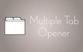 Bulk Opener Chrome Web Store