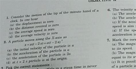 The Acceleration Of The Particle Is A Filo