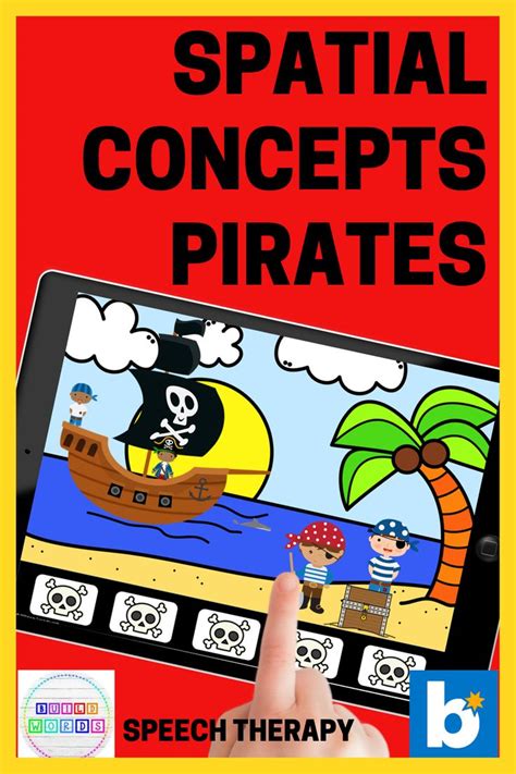 Basic Concepts Spatial Prepositions Find The Pirates Picture Scenes Boom ™ Cards Speech