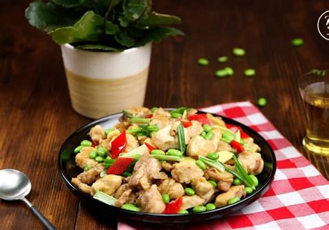 Chicken And Edamame Stir Fry Best Chicken Recipes Chinese Food