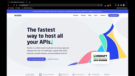 Deploy Node Backend Api In 3 Mins Render Free Plan Youtube