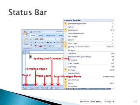 status bar microsoft powerpoint at whitney luke blog