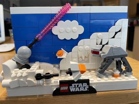 Lego Moc Hoth Postcard By Homiebear Rebrickable Build With Lego