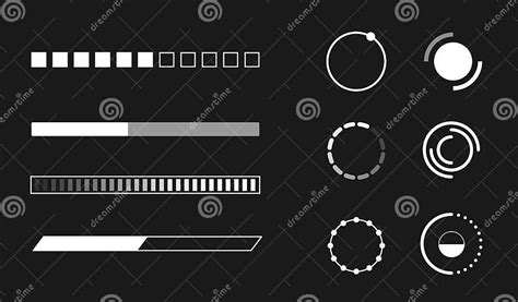 Web Progress Loader Interface Load Pc Upload Sign Digital Symbol Download Circle Indication