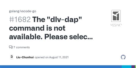 The Dlv Dap Command Is Not Available Please Select Install Or