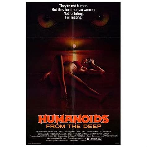 Humanoids From The Deep Movie Poster Style A 11 X 17 1980