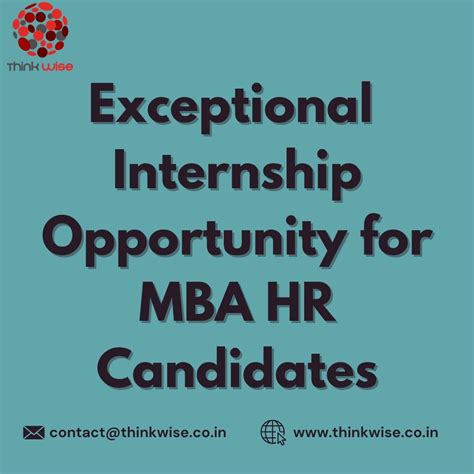 Thinkwise Consulting Llp On Linkedin 🌟 Are You Looking For An Internship Look No Further We