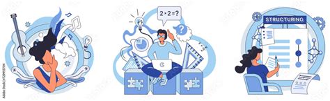 Vecteur Stock Process Optimization Vector Illustration Productivity Is