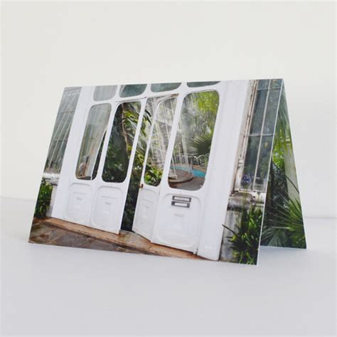 Kew Gardens Entrance Greeting Card Window