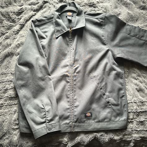 Mens Grey Dickies Eisenhower Jacket Brand New Worn Depop